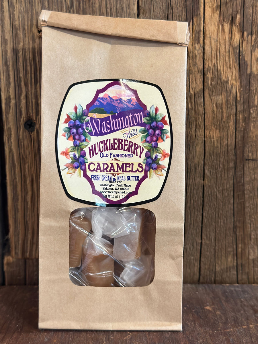 700-78 Huckleberry Caramels – Washington Fruit Place